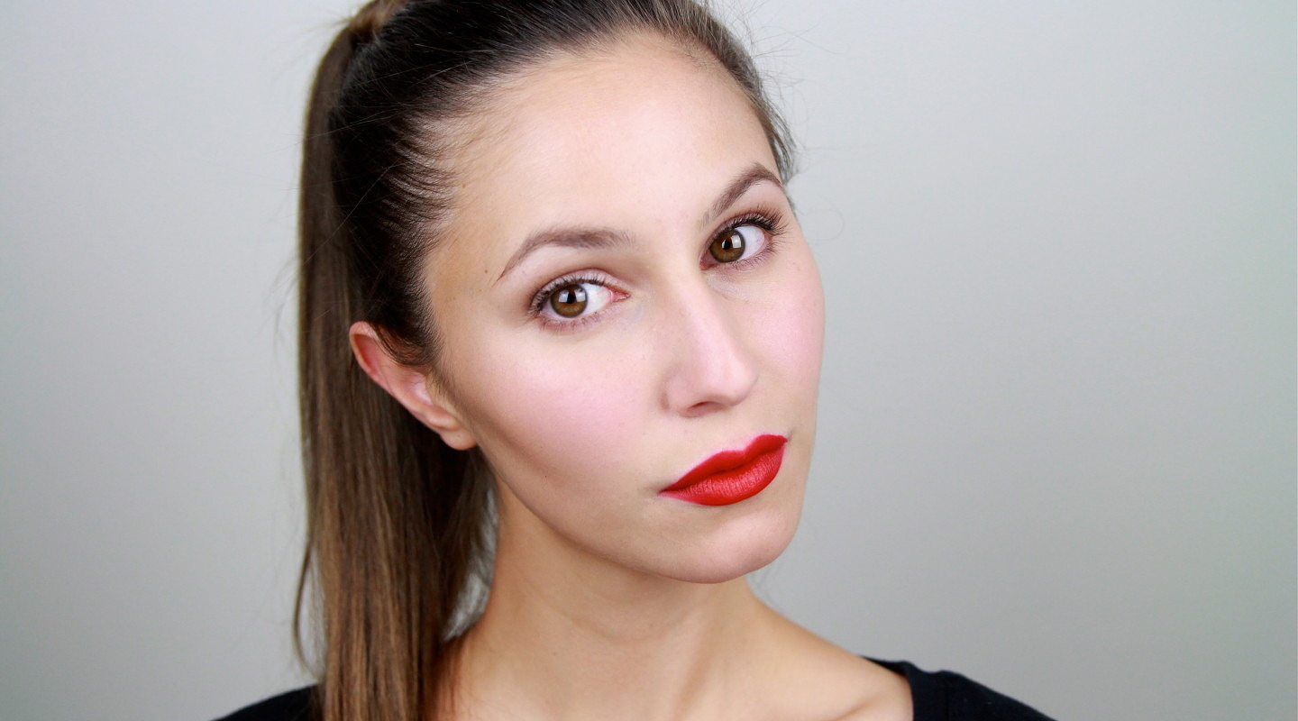 Red Lipstick Tutorial- Modern Minimalism | Shameless Fripperies